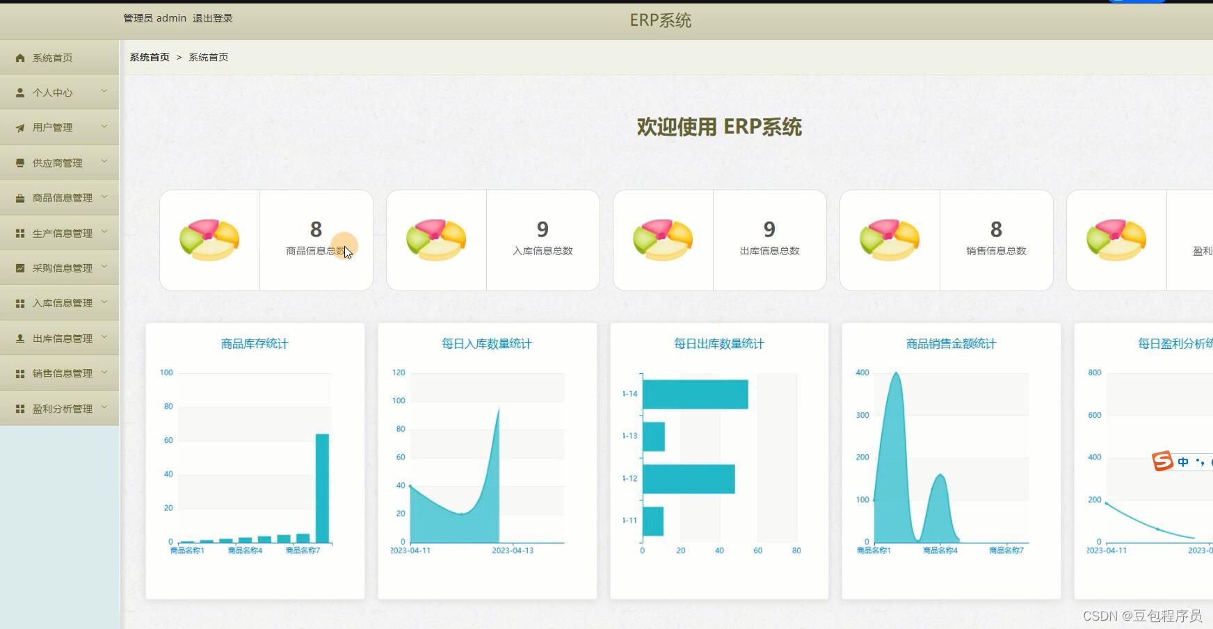 vue基于springboot的仓储采购进销存ERP系统_vue erp-CSDN博客