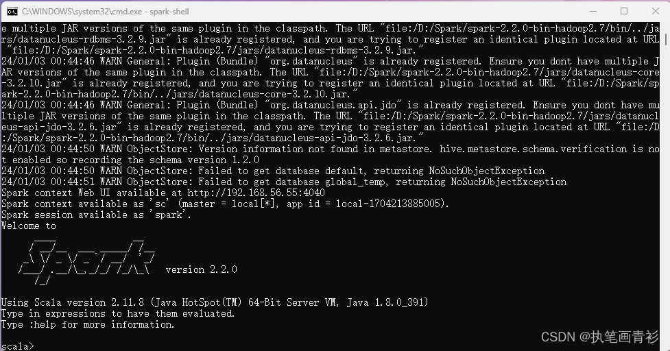 Spark在Windows下的环境搭建及pyspark的使用_windows spark hadoop pyspark-CSDN博客