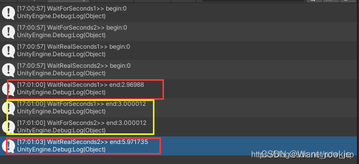 WaitForSeconds 和 WaitForSecondsRealtime 一探究竟-CSDN博客