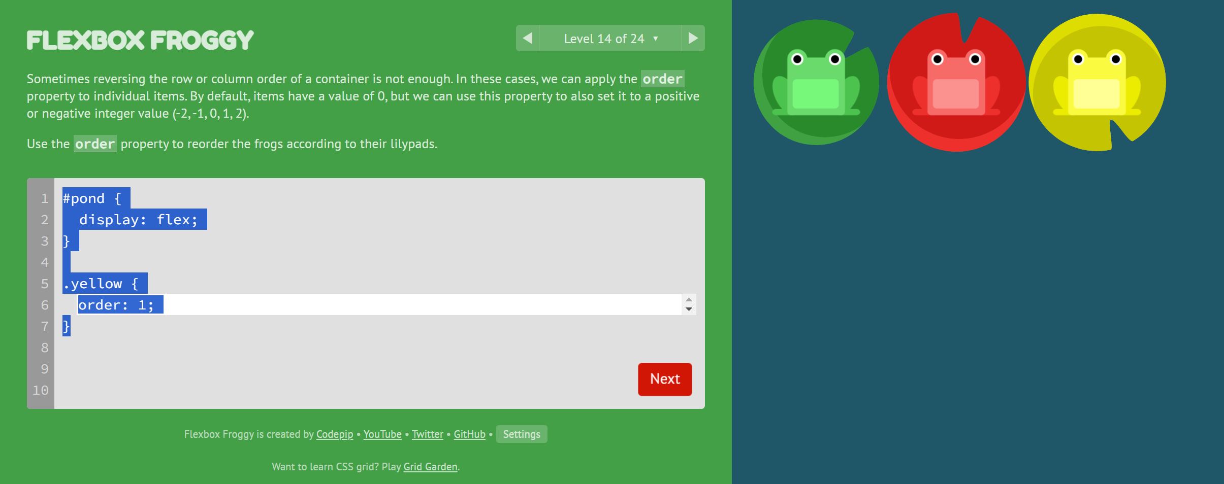 学习CSS Flexbox 玩flexboxfroggy flexboxfroggy1-24关详解-CSDN博客