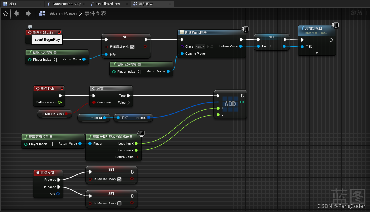 [UE4][C++]在User Widget上绘制-----方法三_ue4 onpaint函数-CSDN博客