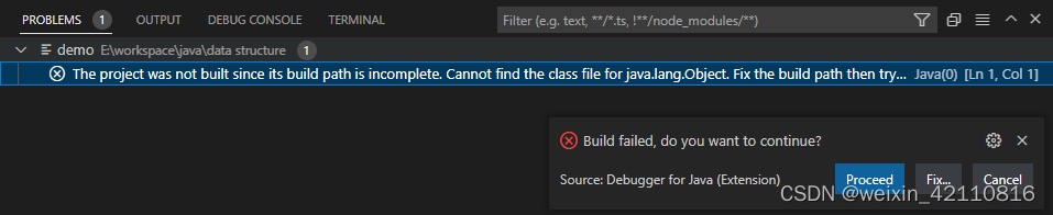 VS code报错_the file is not displayed in-CSDN博客
