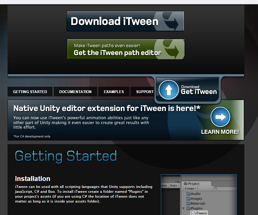 【Unity3D插件】iTween插件分享《物体动画插件》_itween下载-CSDN博客