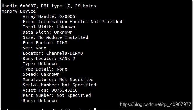 使用dmidecode查看服务器的内存条使用情况_dmidecode -t memory-CSDN博客
