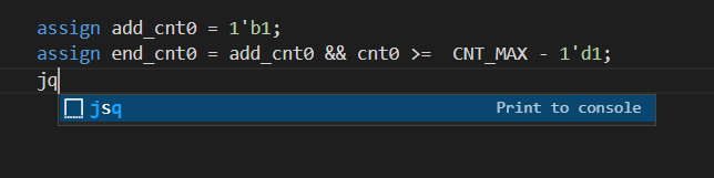 vscode 自制Verilog代码片段_vscode_shabby爱学习-魔乐社区