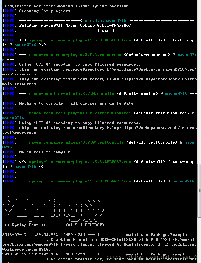 MyEclipse使用Maven搭建Spring Boot项目（二）_myeclipse2019 springboot2-CSDN博客
