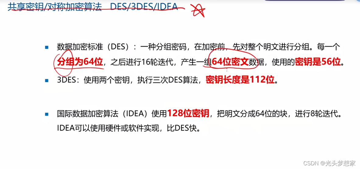 深入解析：共享密钥与非对称加密算法：DES,3DES,AES,IDEA,RC4与RSA的应用与数字签名,-CSDN博客