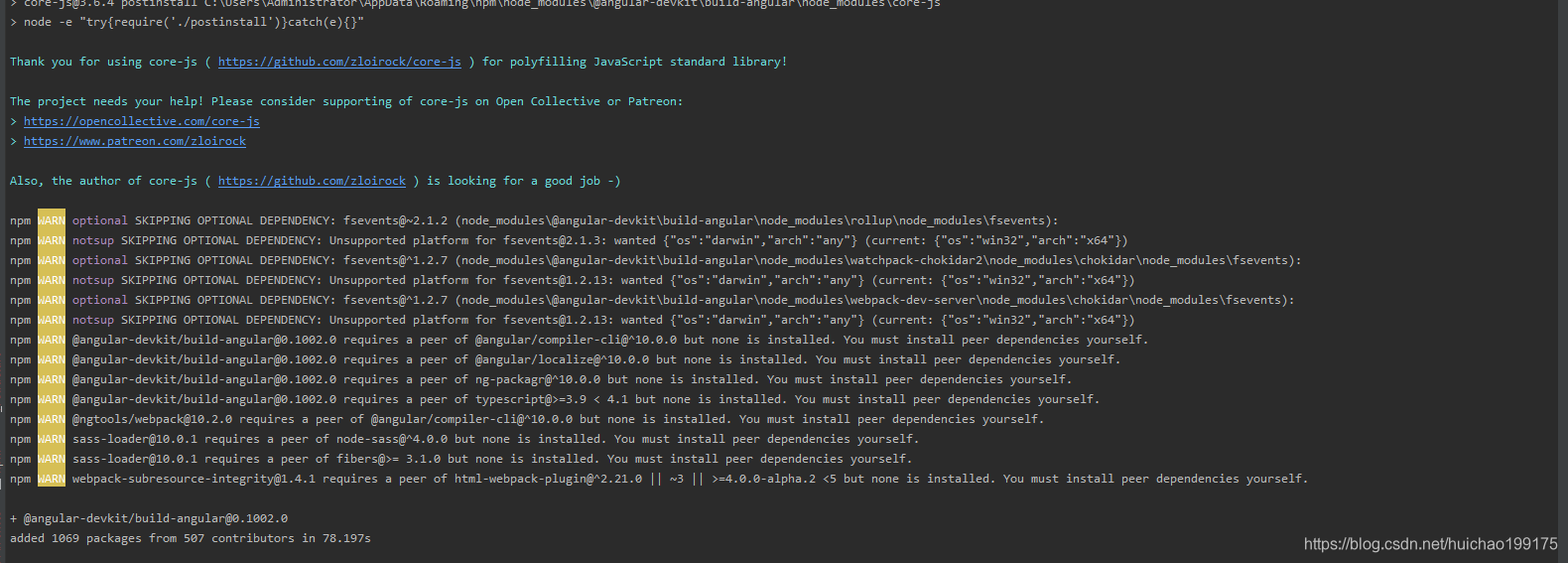 Angular8 执行npm i 报错问题解决_angular npm i-CSDN博客