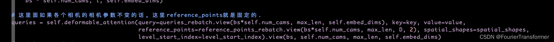 BEVFormer组件分析_bevformer中的reference points-CSDN博客