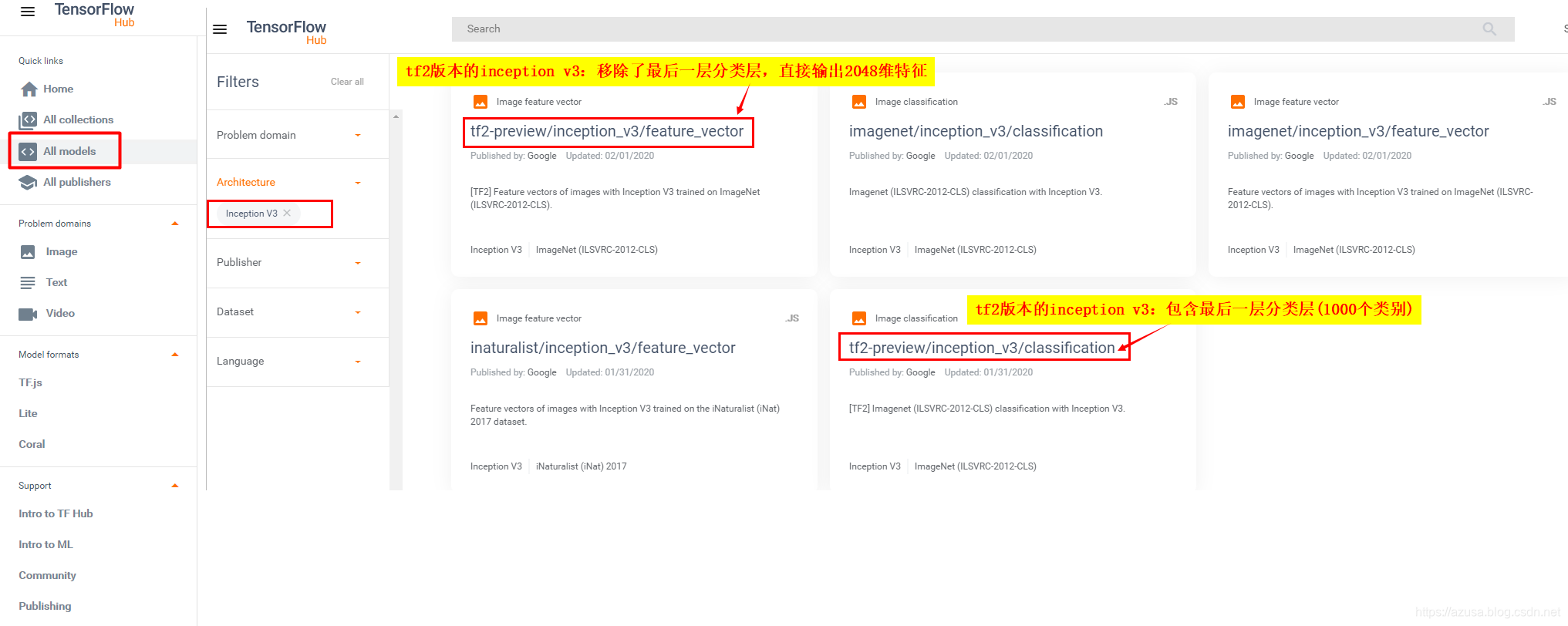 使用预训练网络训练的两种方式：Keras Applications、TensorFlow Hub_tensorflow.keras.applications-CSDN博客