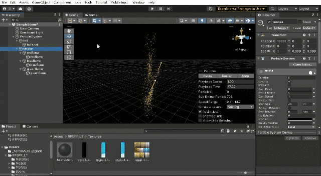 使用Unity粒子系统放烟花_unity 粒子stop-CSDN博客