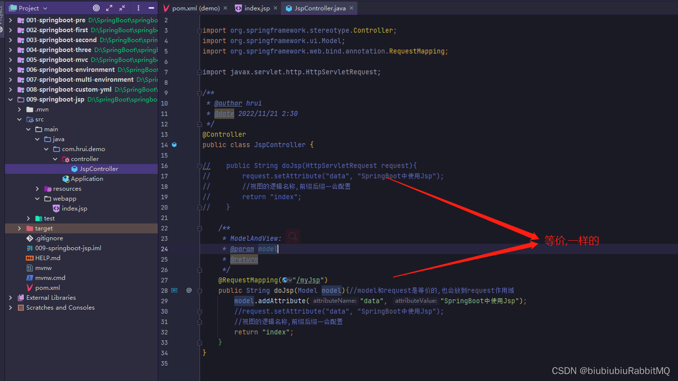 SpringBoot项目使用JSP_springboot不推荐jsp-CSDN博客
