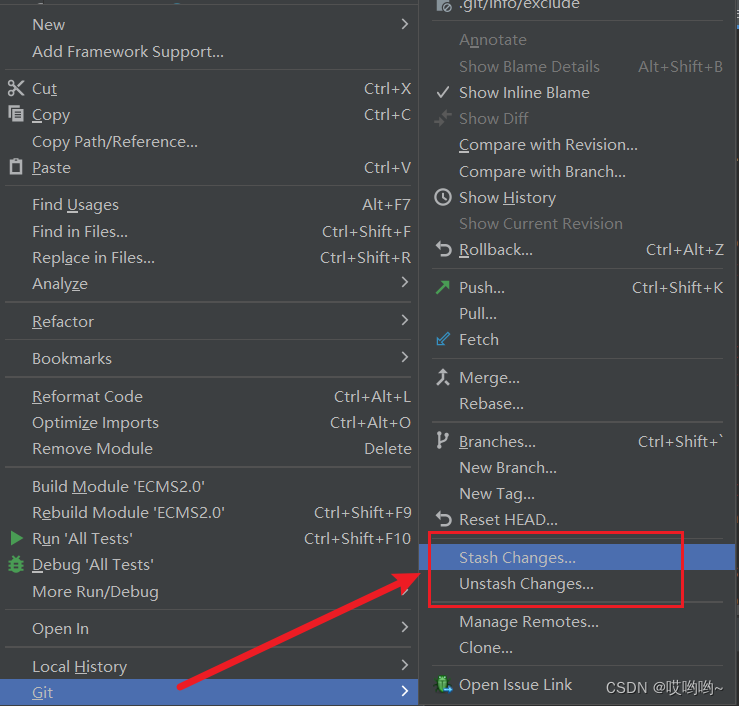 IDEA GIt切换分支报错：Your local changes to the following files would be overwritten by Checkout.-CSDN博客
