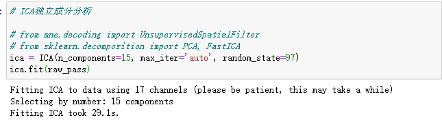 ImportError: The sklearn package is required to use method=‘fastica ...