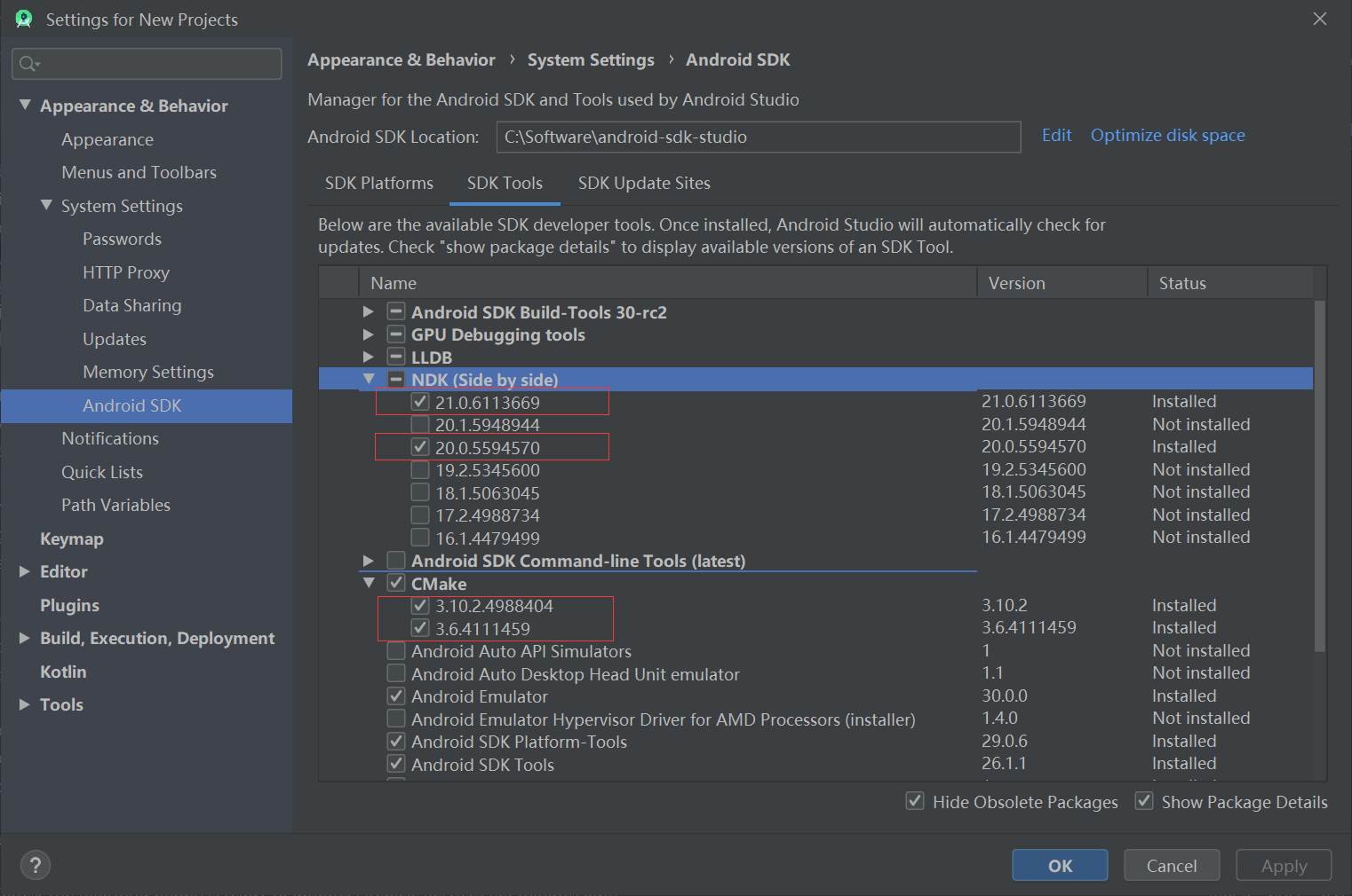 OpenCV 在 Android Studio 的使用教程_android studio opencv-CSDN博客