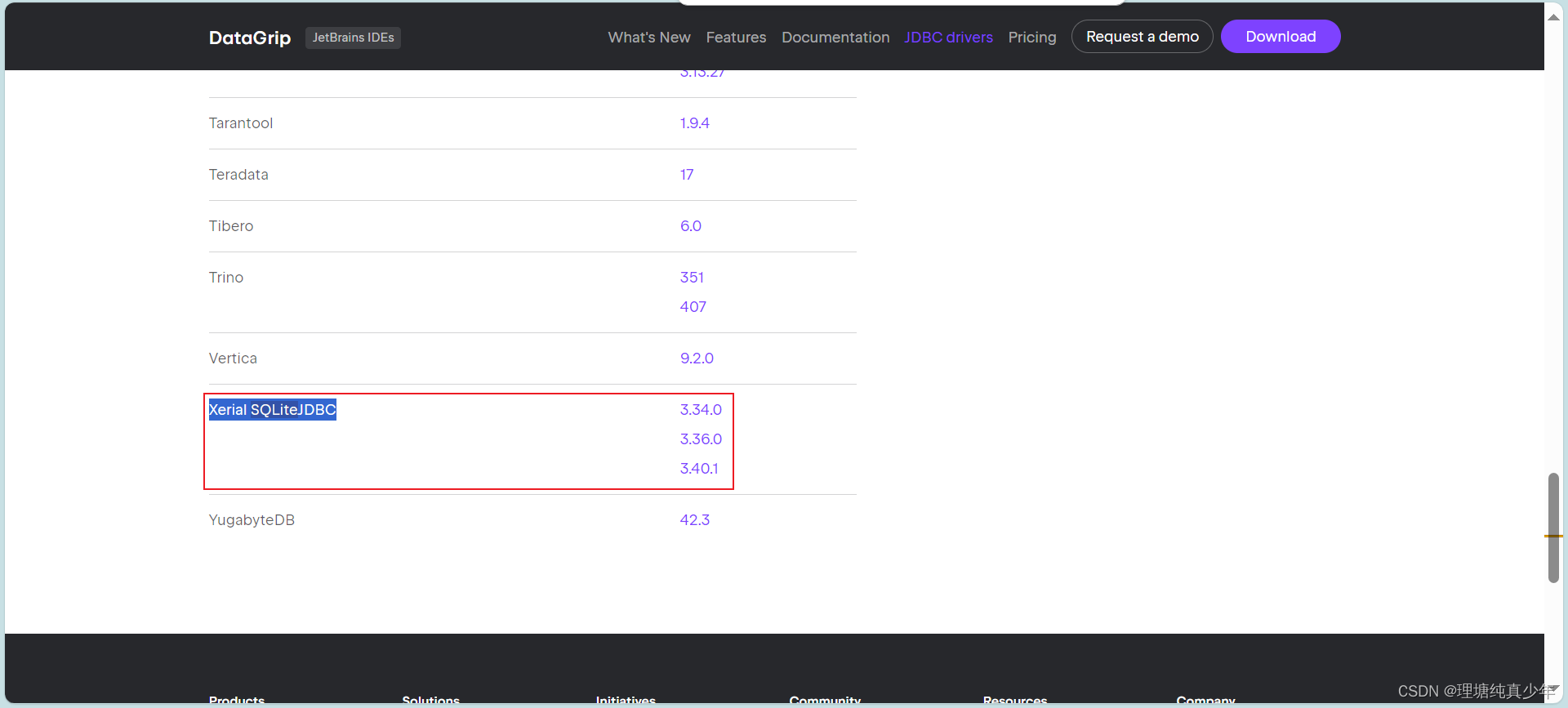 DataGrip离线安装sqlite驱动_datagrip 离线驱动-CSDN博客