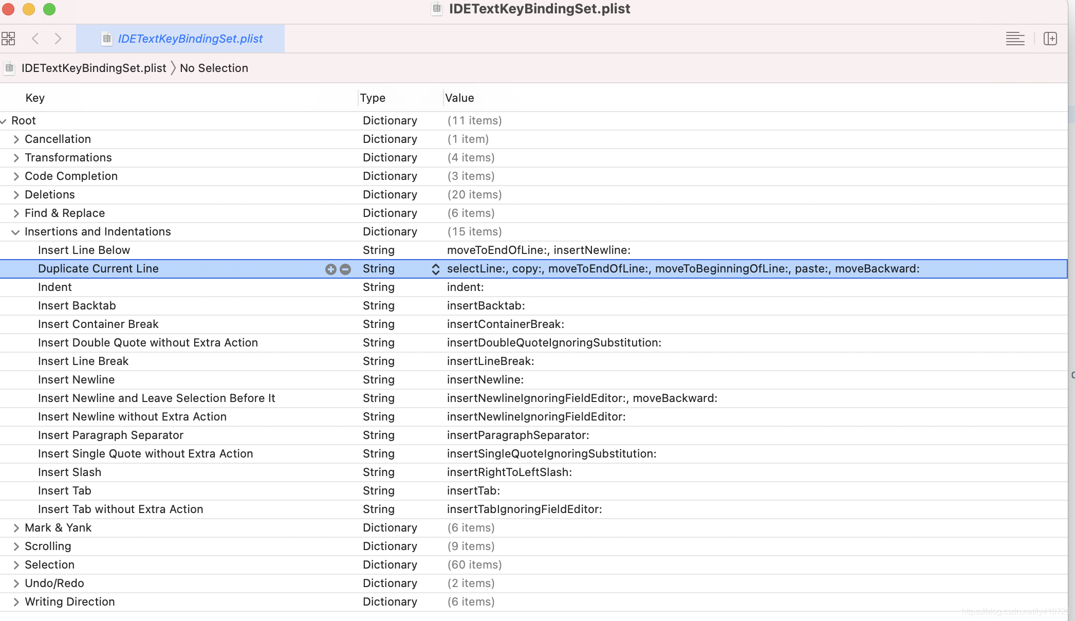 Xcode11，Xcode12添加快捷键（复制当前行到下一行、在当前行下面插入一空行）_xcode怎么在当前行切换到下一空白的行编写代码 快捷键-CSDN博客