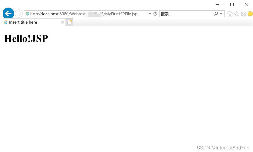 实验一 Java Web 入门_javaweb实训过程-CSDN博客
