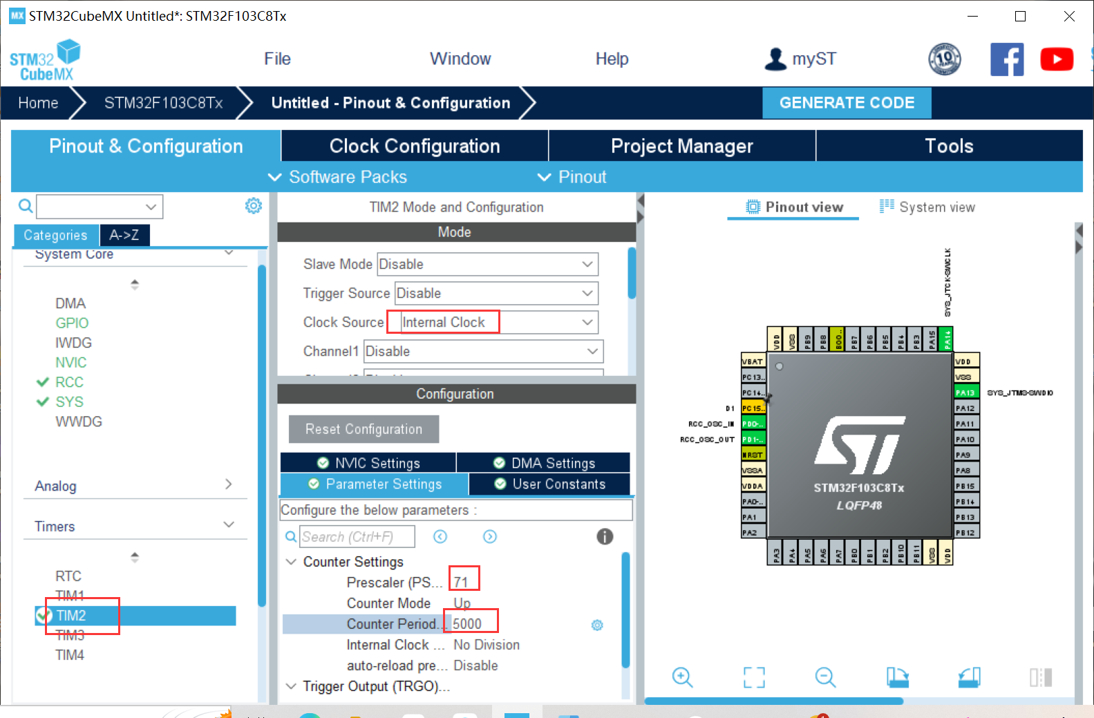 STM32F103定时器应用：LED控制、PWM同步及超声波测距,-CSDN博客