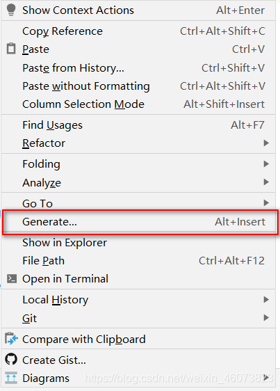 IDEA生成set/get方法_idea如何生成doget方法-CSDN博客