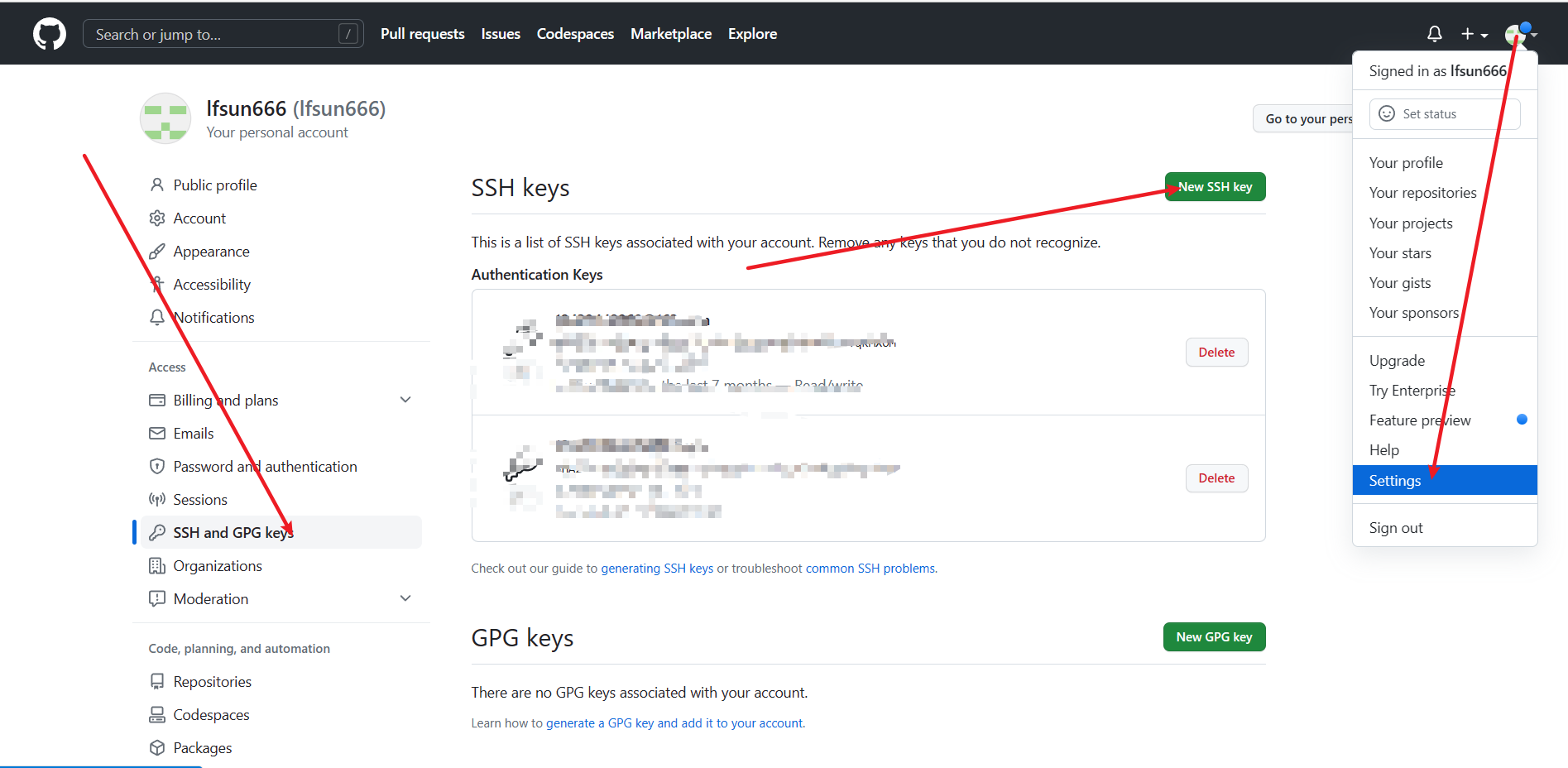 解决git@github.com:Permission denied (publickey). Could not read from remote repository. Please ...