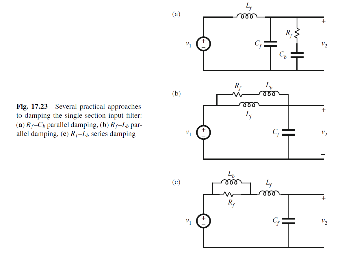 Chapter 17 Input Filter Design_input filter considerations in design and applicat-CSDN博客