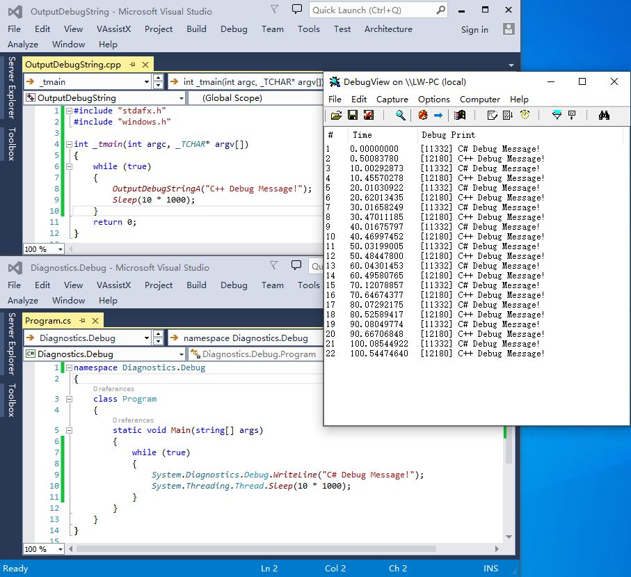 你知道怎么使用DebugView查看调试信息吗？-CSDN博客