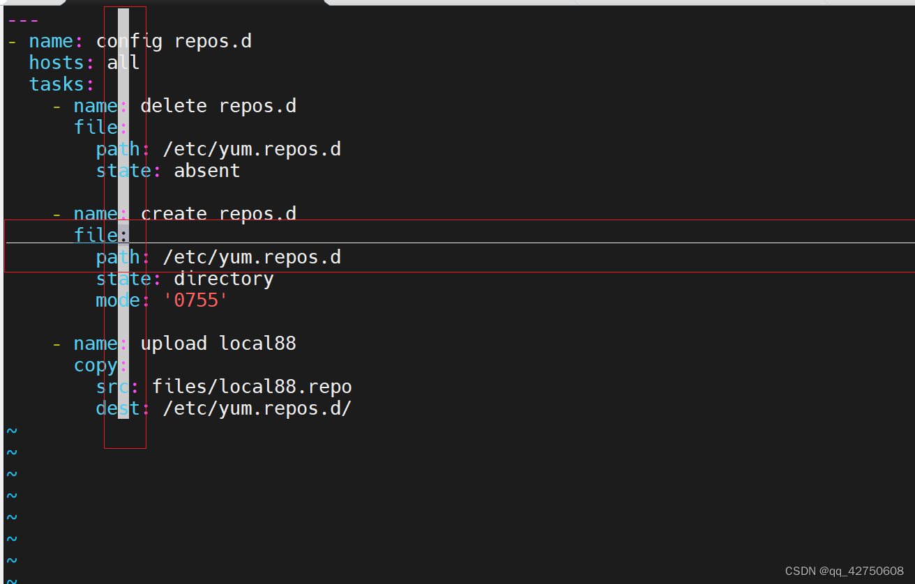 适合优化yaml文件编辑效果的.vimrc简单配置_vim yaml-CSDN博客