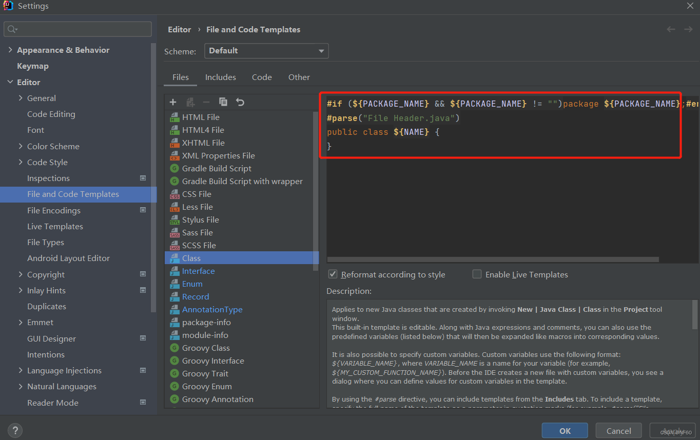 idea unable to parse template class_unable to parse template "class" error message: 'n-CSDN博客