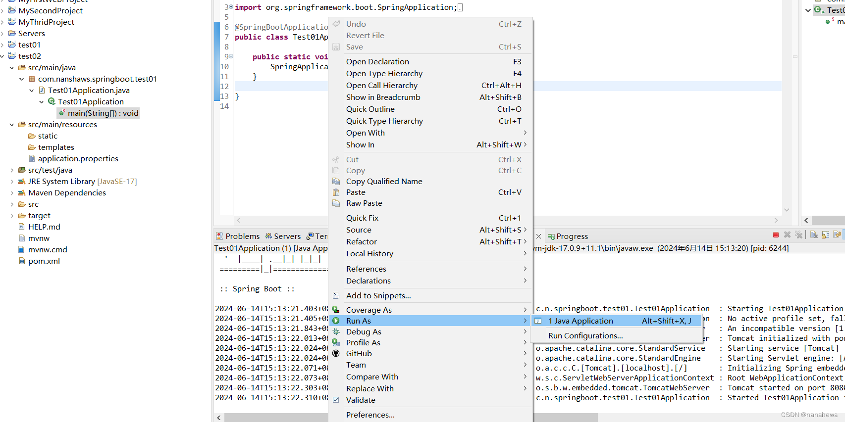 eclipse如何导入springboot项目_eclipse导入springboot项目-CSDN博客