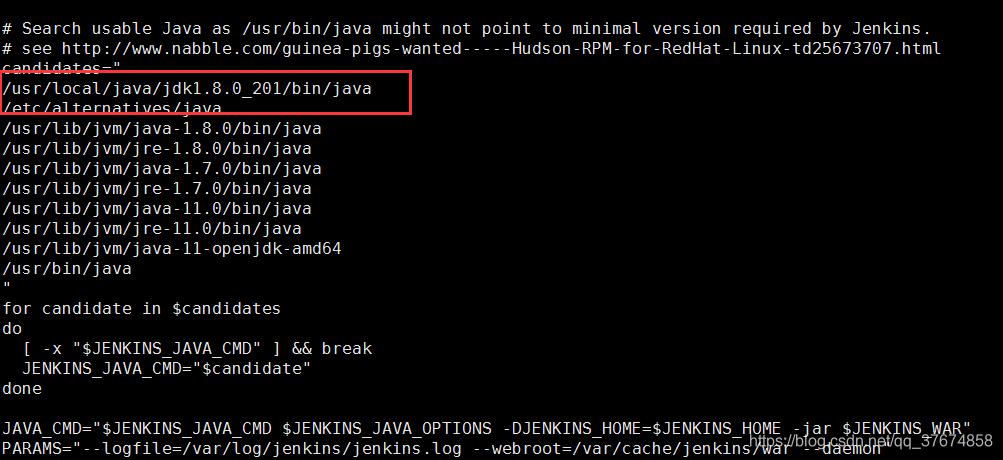 Jenkins配置jdk(启动报错:Starting Jenkins bash: /usr/bin/java: No such file or directory)_jenkins启动报jdk ...
