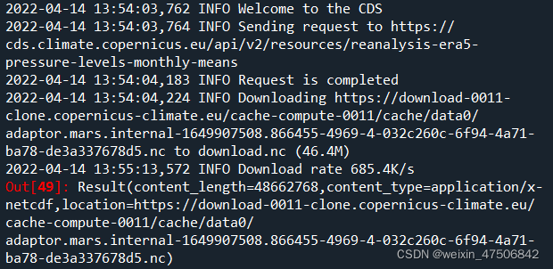 记录--python下载ERA5再分析资料遇到的几个疑问及解答_request cancelled by admin: too many ui ...