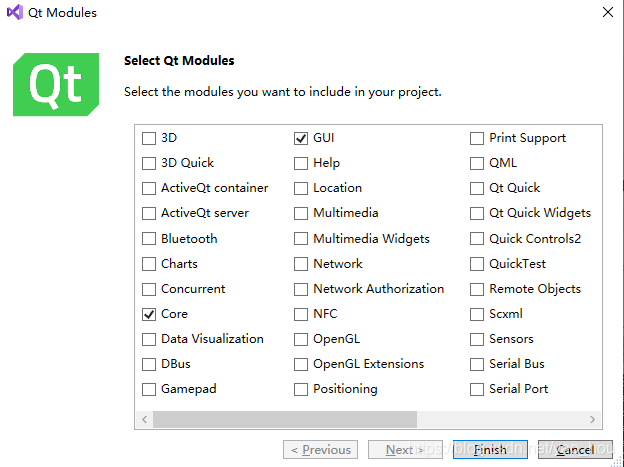 VS2019 Qt 怎么添加Qt模块？_qt vs2019添加qt模块-CSDN博客