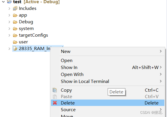 使用CCS软件为DSP28335创建工程_ccs中文件夹中怎么见main.c文件-CSDN博客