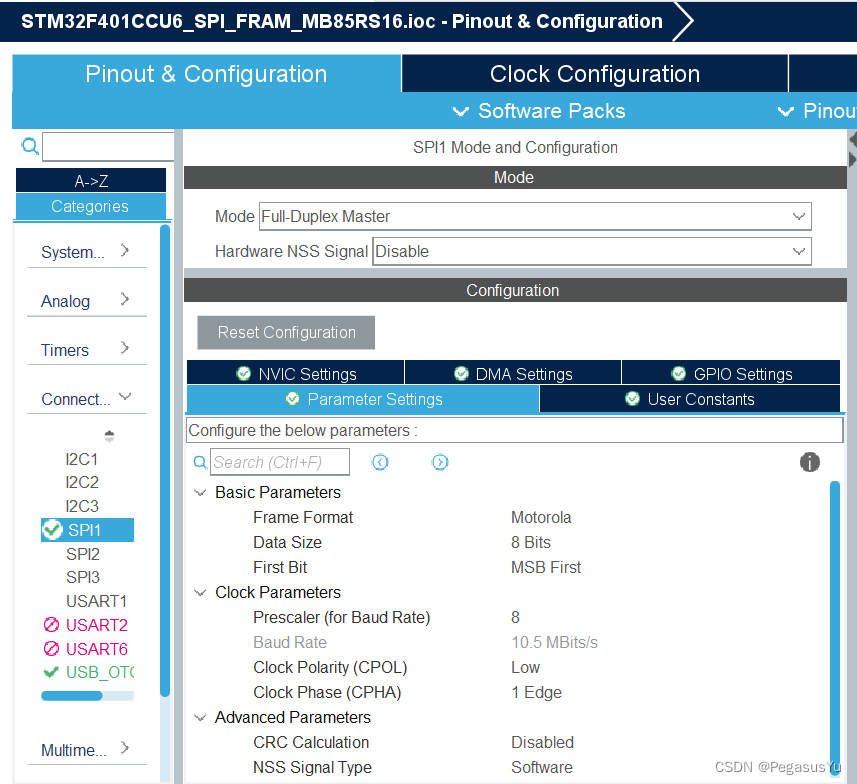STM32存储左右互搏 SPI总线读写FRAM MB85RS16-CSDN博客