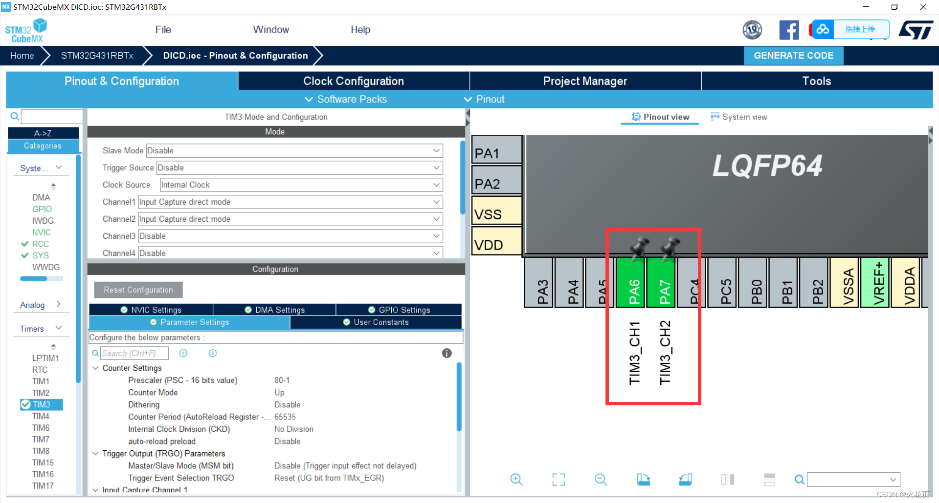 【STM32G431RBTx】备战蓝桥杯嵌入式→扩展模块→双路IC采集占空比/PWM1,PWM2_嵌入式扩展板pwm-CSDN博客