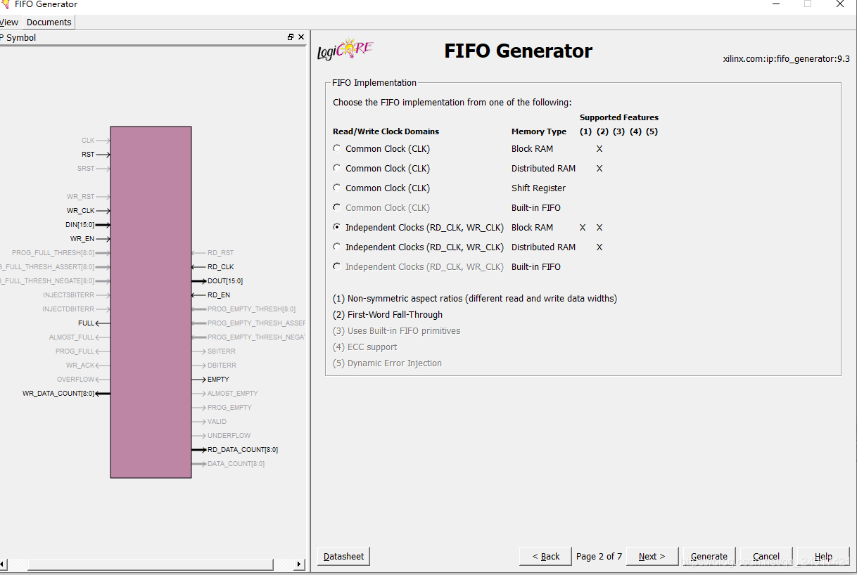 XILINX 简单的FIFO-CSDN博客