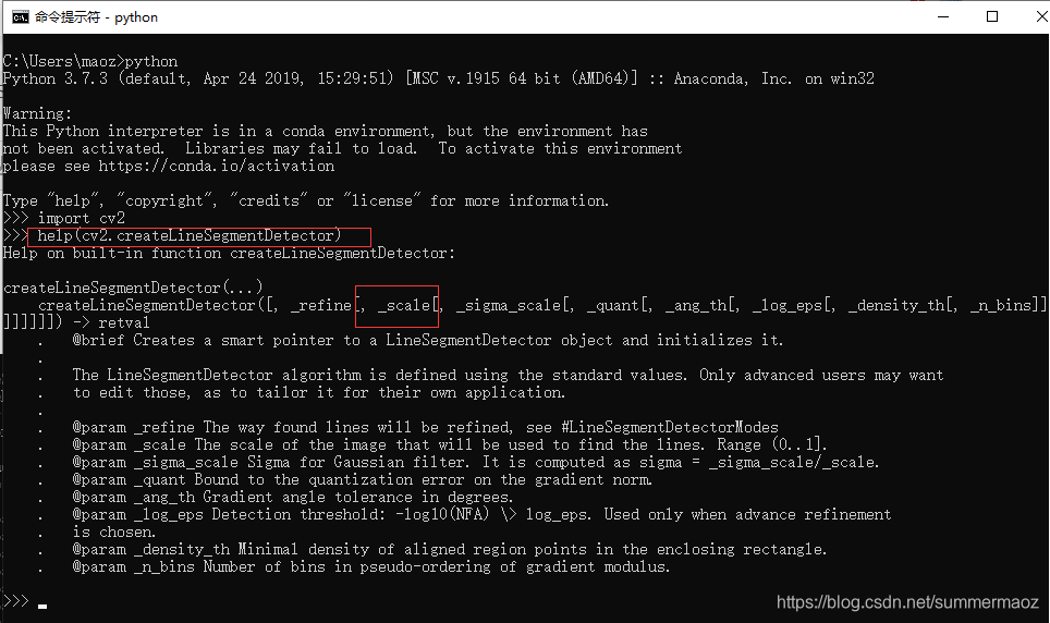 python cv2 LSD 修改参数_cv2.lsd-CSDN博客
