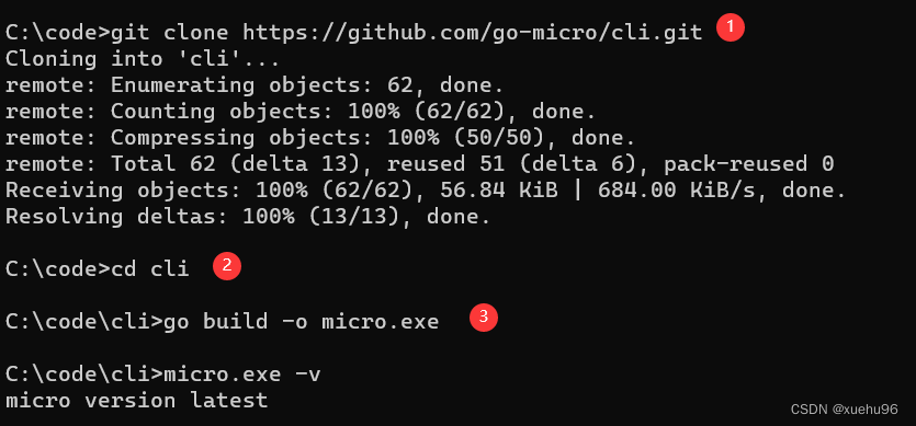 Go微服务——go-micro v4安装_go micro v4-CSDN博客