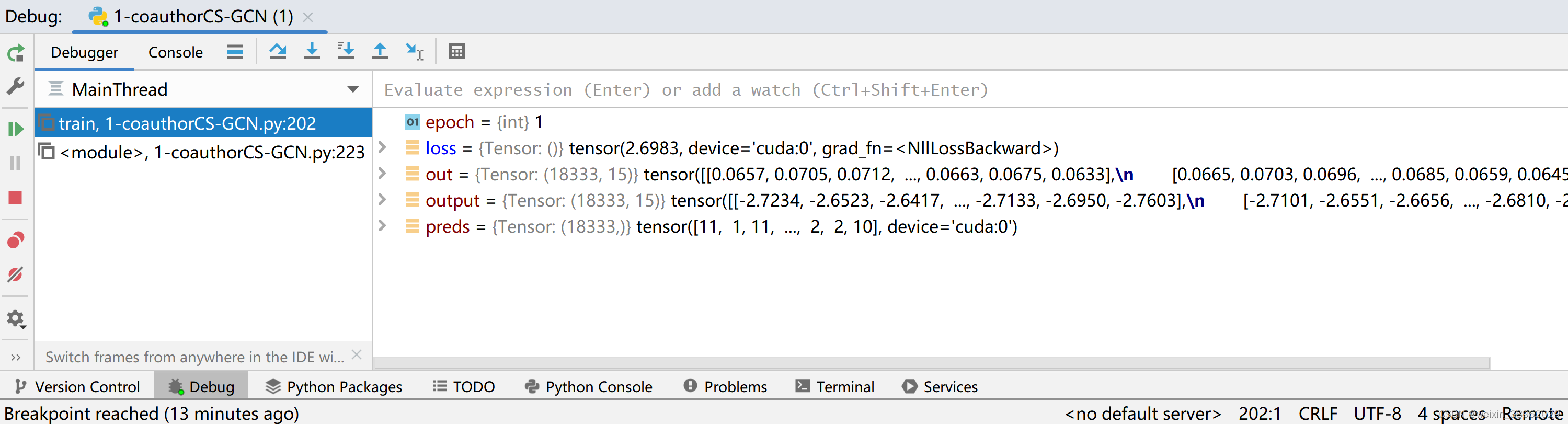pycharm调试时出现：Unable to display frame variables-CSDN博客