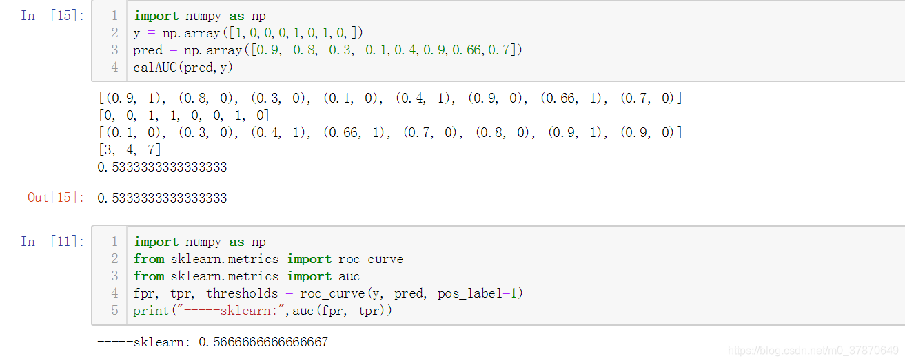 推荐系统评估指标AUC详解与python实现_推荐系统-CSDN专栏