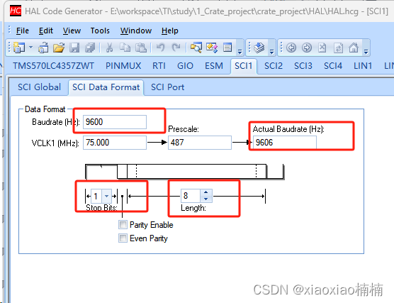 配置TMS570 SCI输出_tms570串口打印-CSDN博客