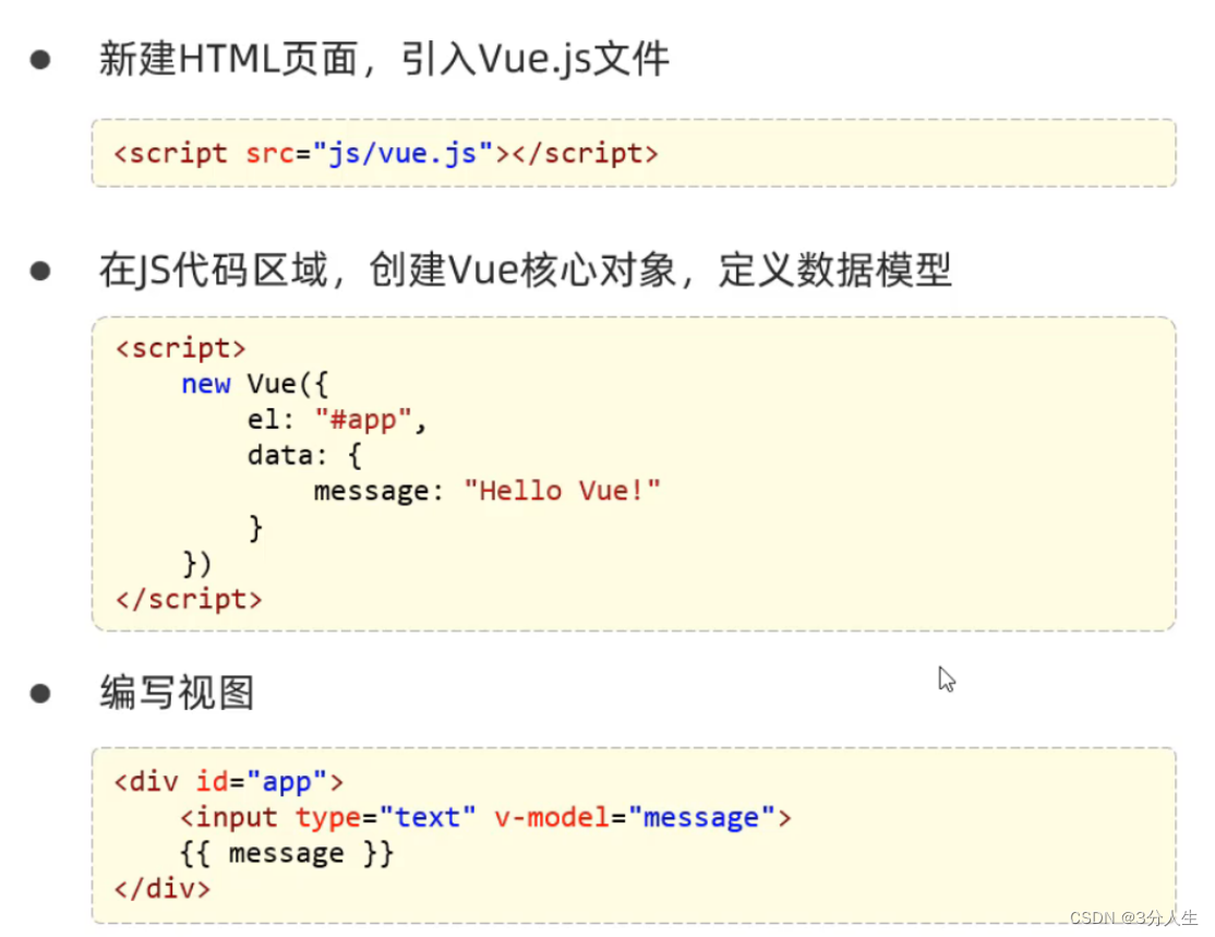 Vue与Ajax入门-CSDN博客