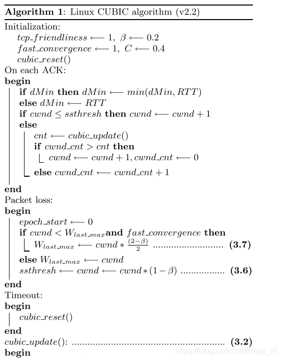 CUBIC TCP拥塞控制详解-CSDN博客