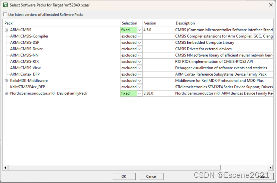 玩转nRF52840-DK开发套件（3）_error #544: required software pack 'arm.cmsis.4.5.-CSDN博客
