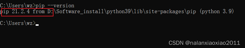 win11环境配置pip安装源 及更新pip版本_win11 安装pip-CSDN博客