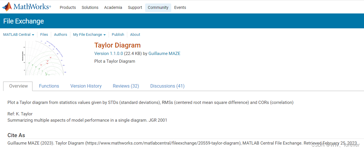 【MATLAB基础绘图第6棒】绘制泰勒图（Taylor diagram）_matlab绘制泰勒图-CSDN博客