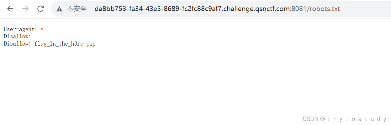 {青少年CTF} Robots 详解_青少年ctf robots-CSDN博客
