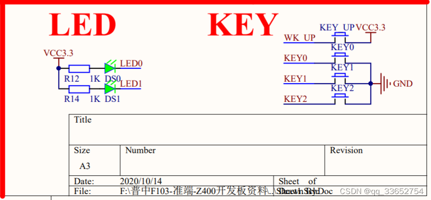 STM32 寄存器控制IO口输入输出 ODR IDR_stm32 idr-CSDN博客