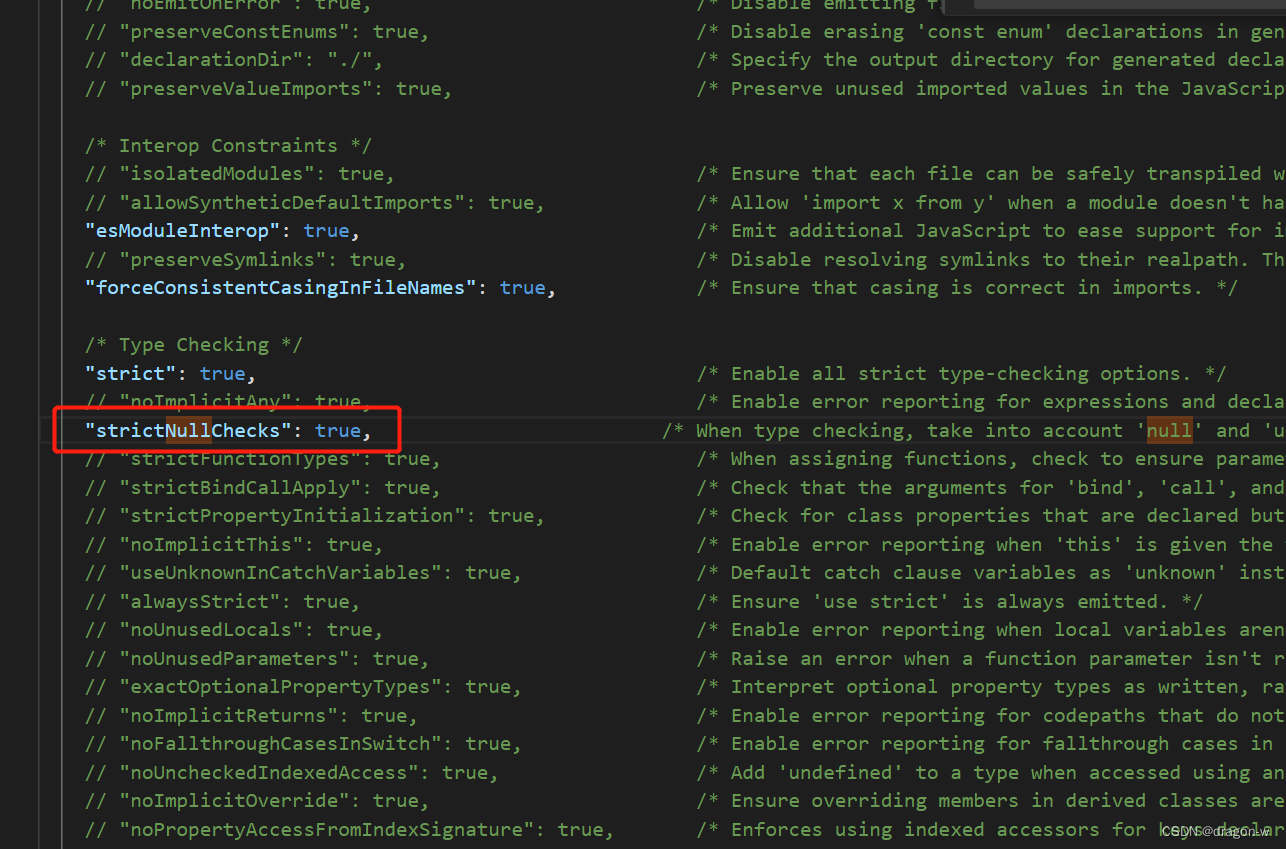 typescript学习第二节_enable all strict type-checking-CSDN博客